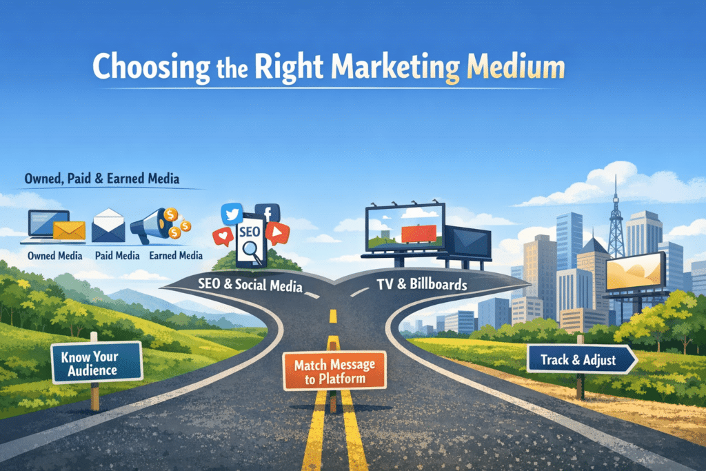 Marketing Medium: The Complete Guide To Choosing The Right Channels For ...
